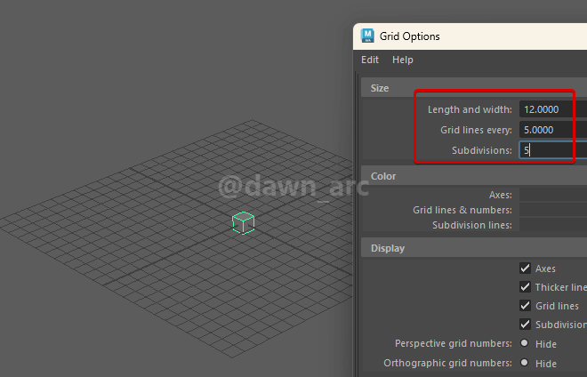 [Maya]Display-Viewport
